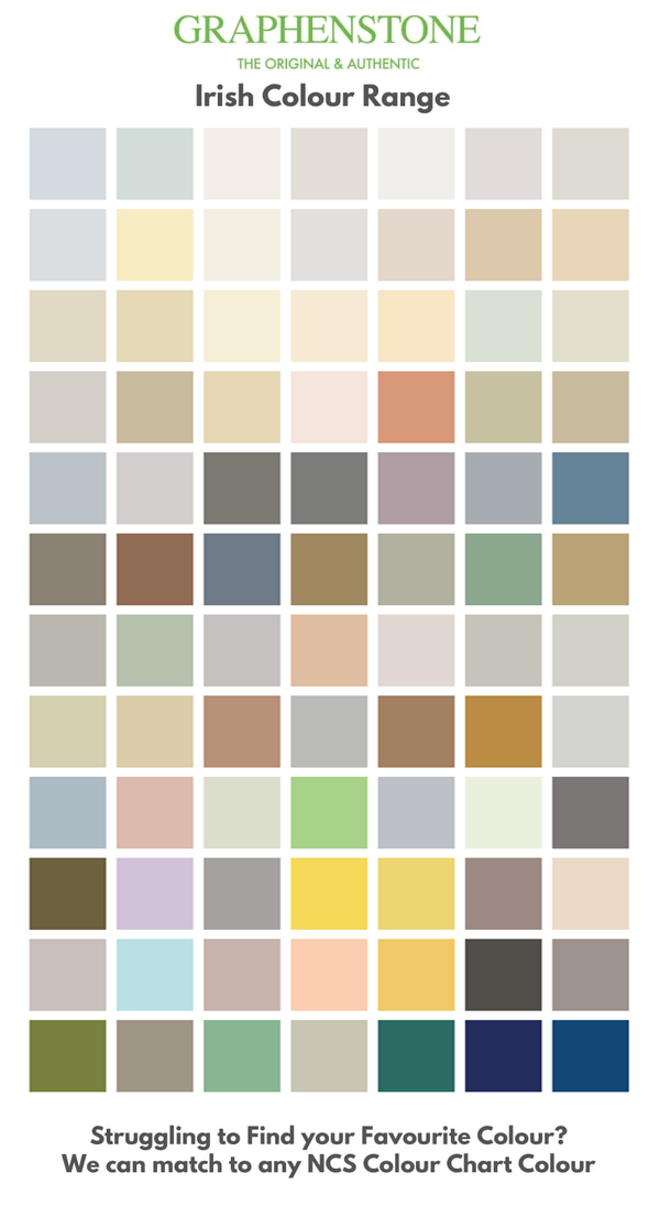 Colour card – Graphenstone Ireland